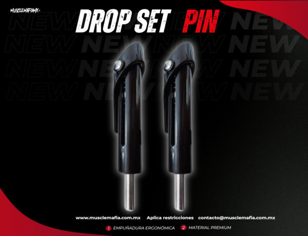 Drop Set Pin | Muscle Mafia México